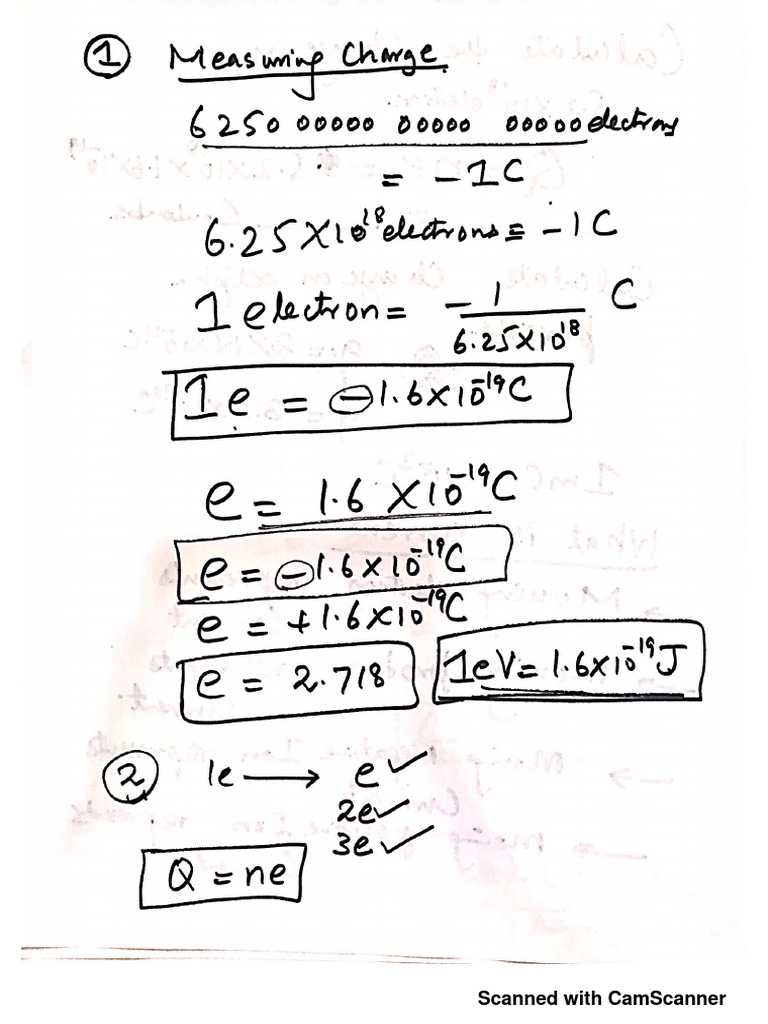 Measuring Charge | PDF