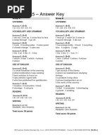 Focus 4 Unit 6 Test for Group A | PDF