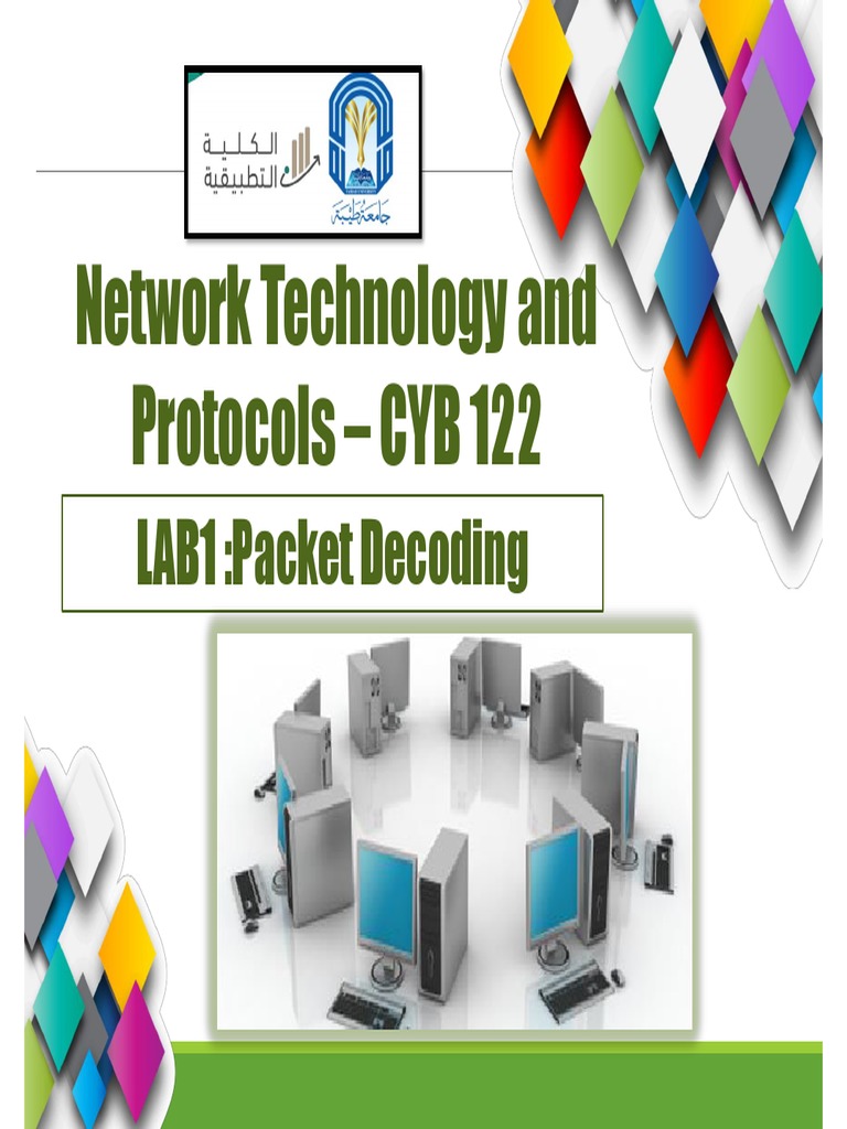 Network Technology and Protocols - CYB 122: LAB1:Packet Decoding | PDF | Internet Protocols ...