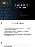 What Is Fault Tree Analysis | PDF | Electrical Engineering | Systems Theory