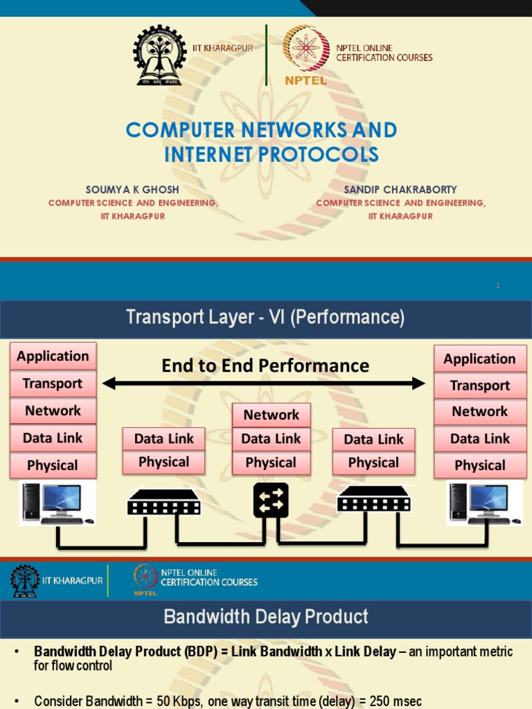 Computer Networks and Internet Protocol (NPTEL) - Week 4 | PDF | Transmission Control Protocol ...