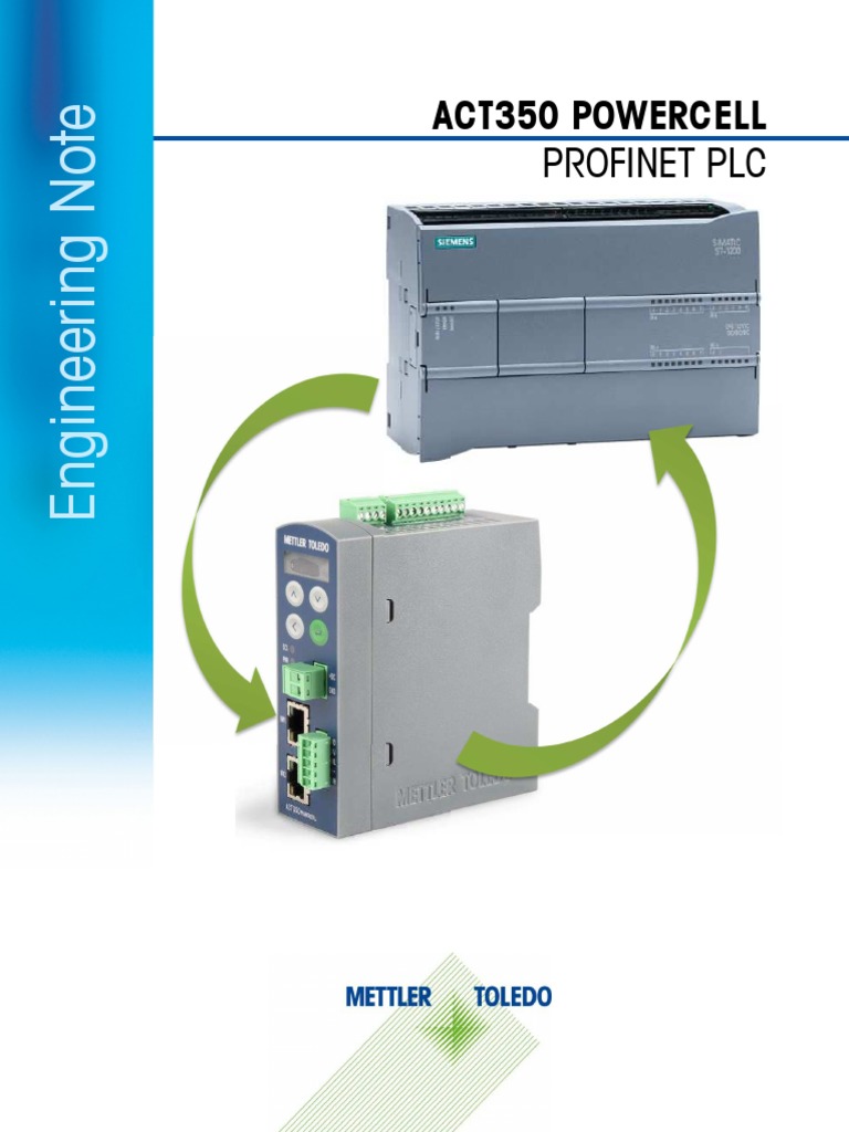 ACT350 POWERCELL - PROFINET - PLC - EngineeringNote - EN - 202004 | PDF ...