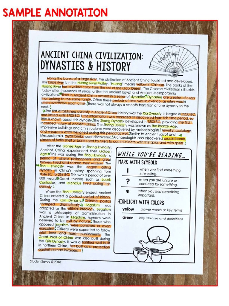 Dynasties and History Answer Key | PDF