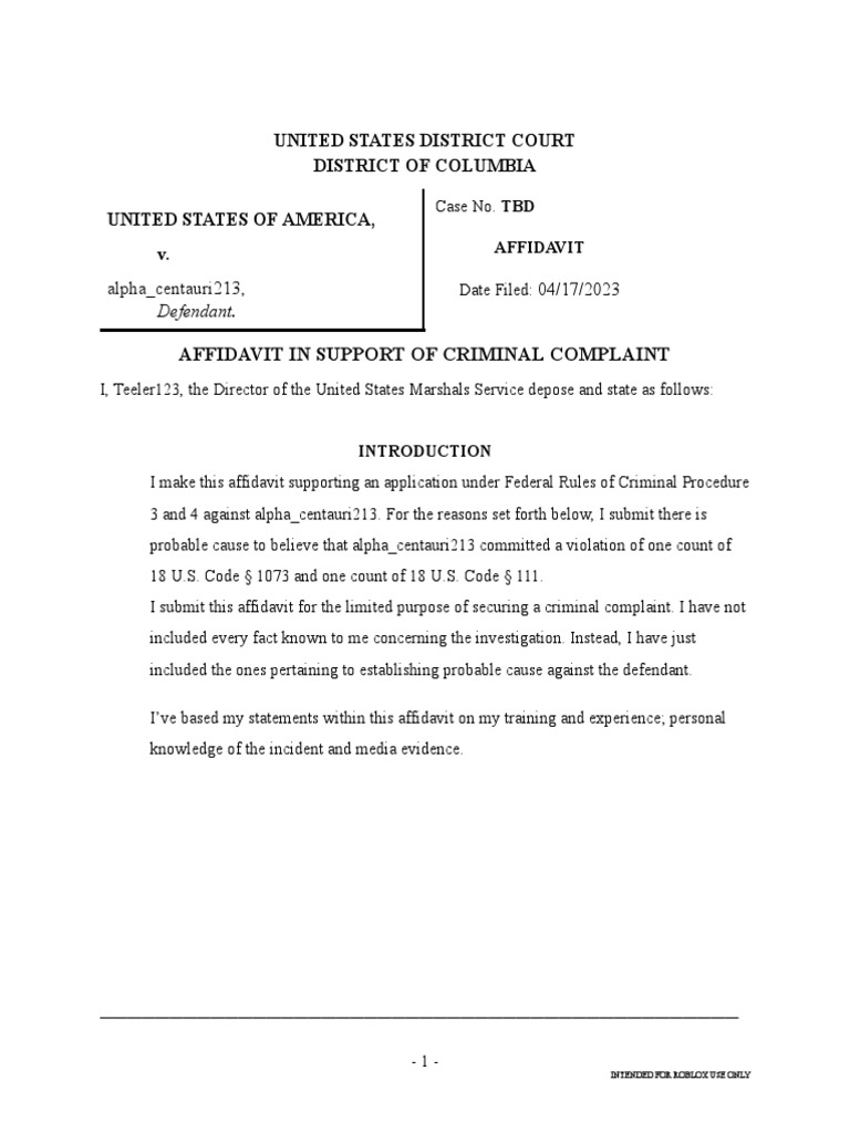 AFFIDAVITAAASD | Download Free PDF | Affidavit | Probable Cause