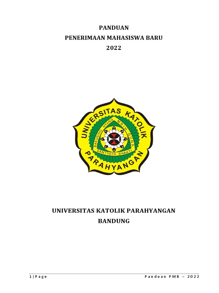 Panduan Umum PMB 2022-2023 | PDF