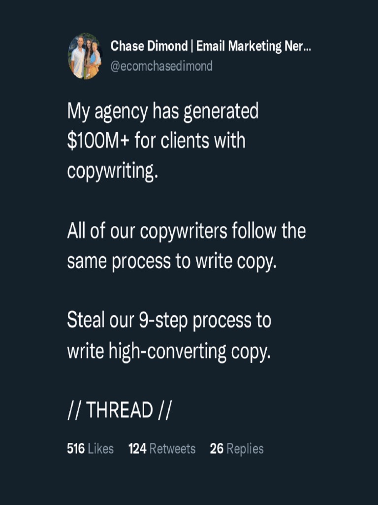 9 Step Process To Write High Converting Copy 1678374694 | PDF