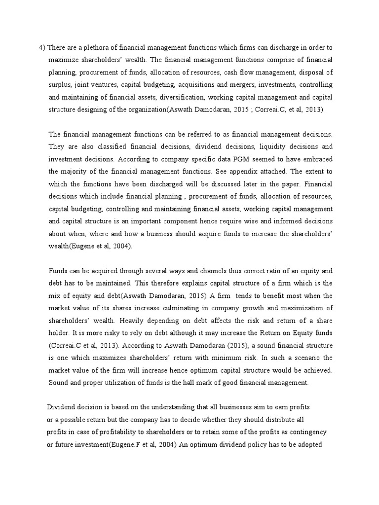 BFI Part 4 of Question | PDF | Capital Structure | Economies