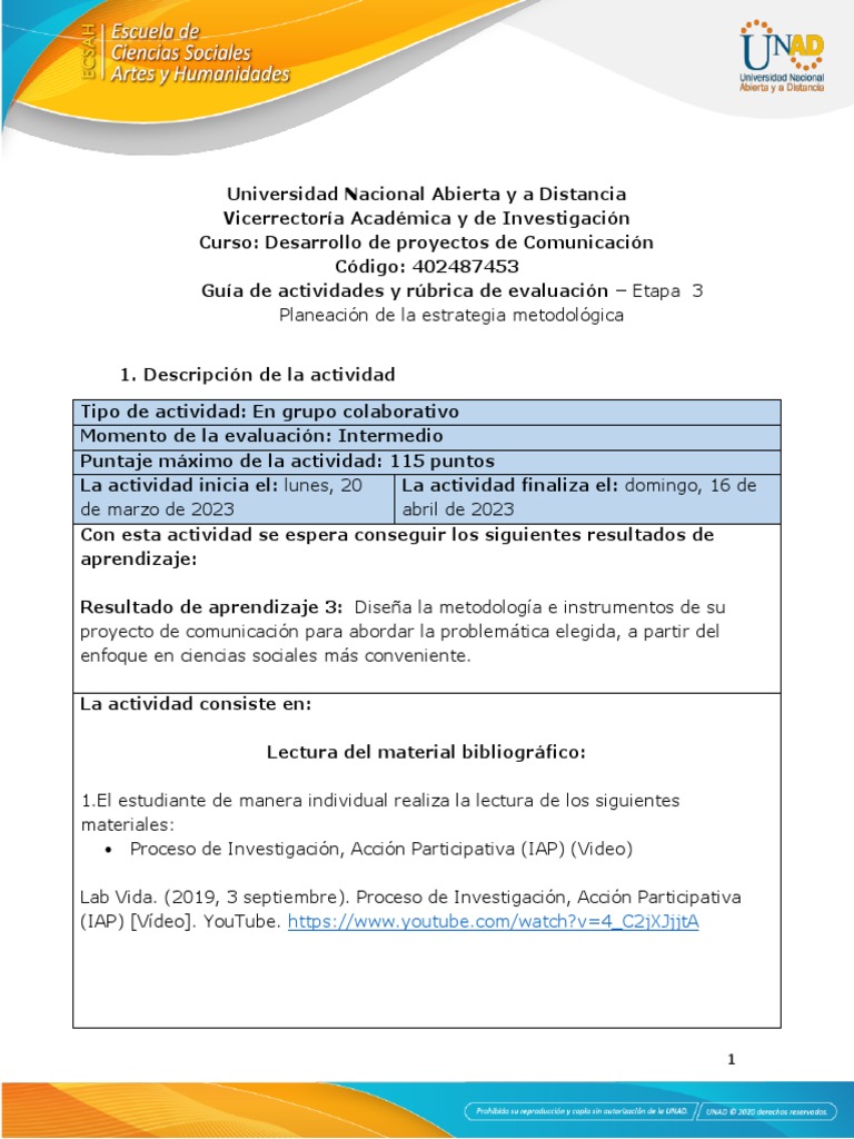 Guia de Actividades y Rúbrica de Evaluación - Unidad 2 - Etapa 3 ...