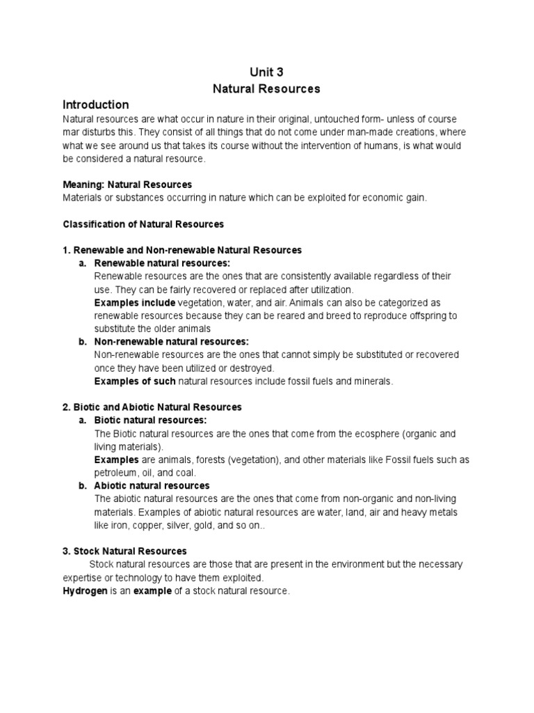 Evs Chapter 3 and 4 Notes | PDF | Biodiversity | Soil