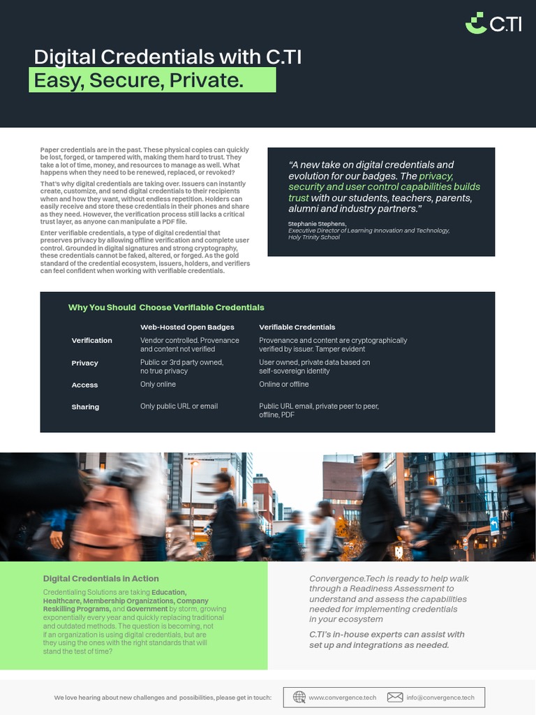 Intro To Digital Credentials | PDF | Authentication | Credential