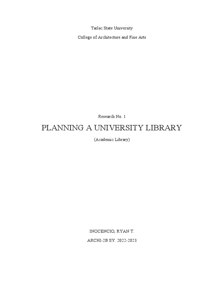 Design Academic Library | PDF | Libraries | Internet