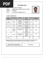 CA Inter Resume Format | PDF | Cognition | Cognitive Science