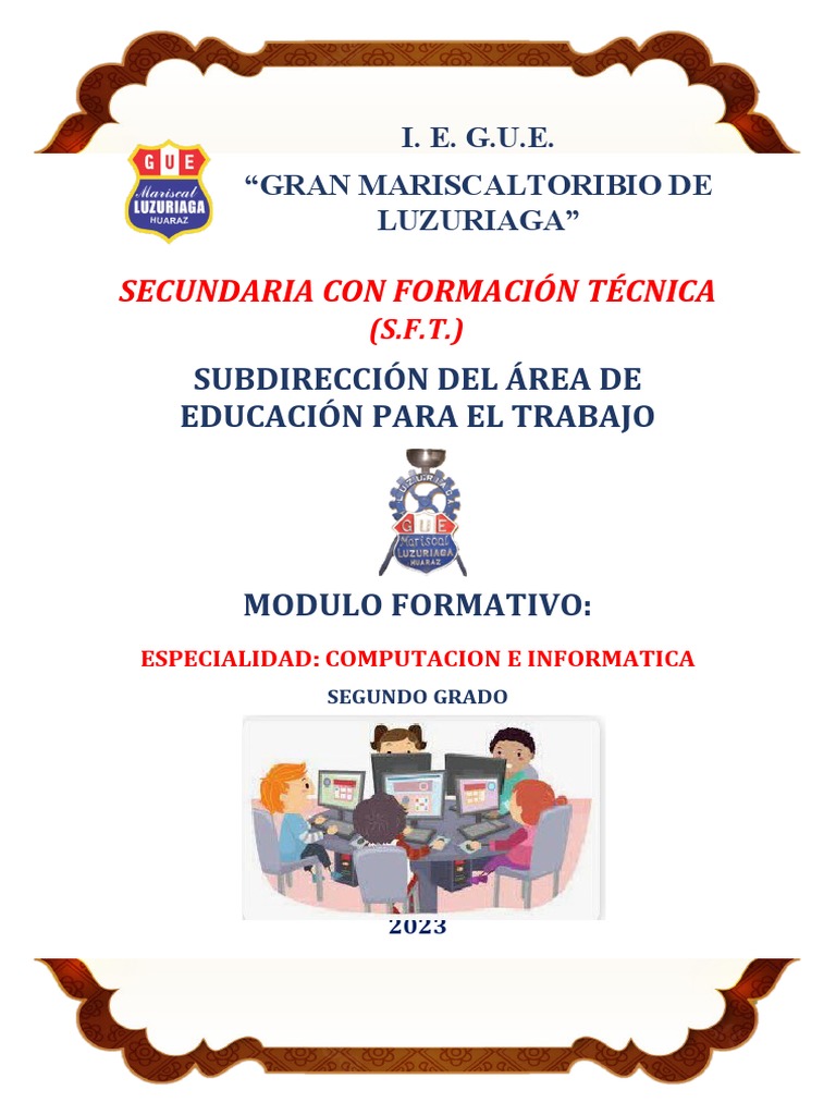 Caratula Modulos | PDF