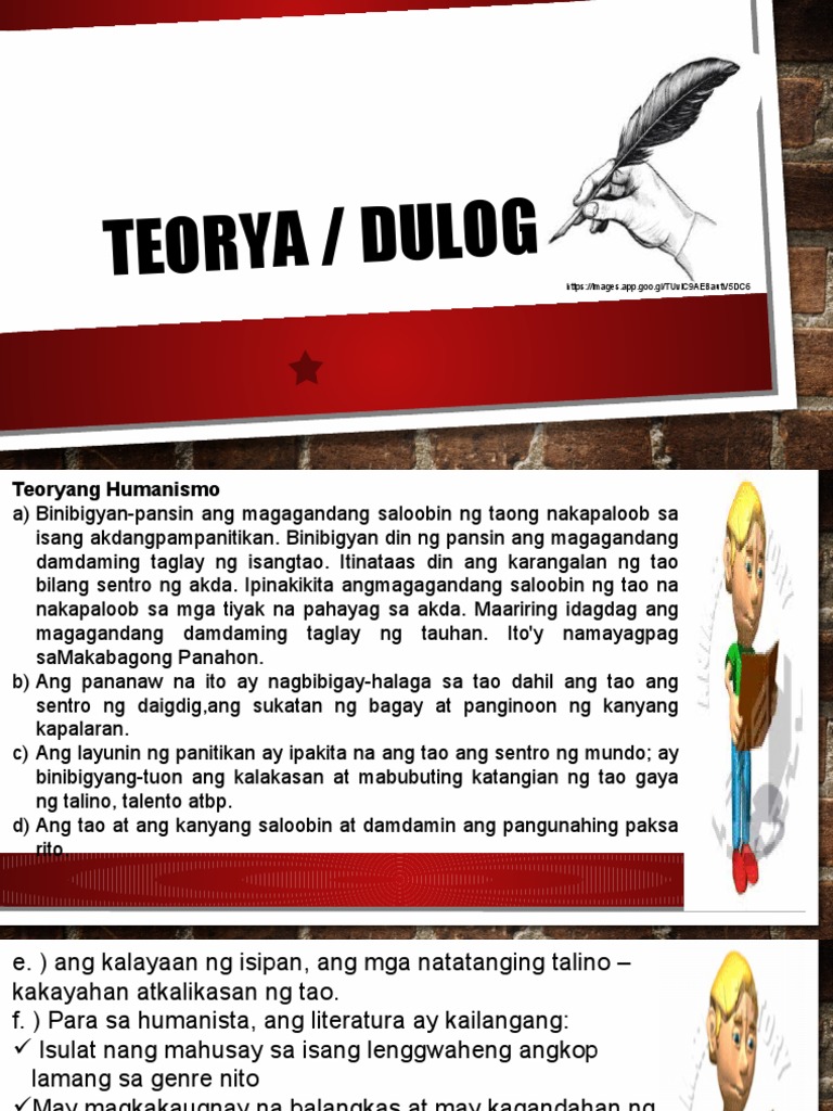 Mga Teorya Dulog Sa Panitikan | PDF