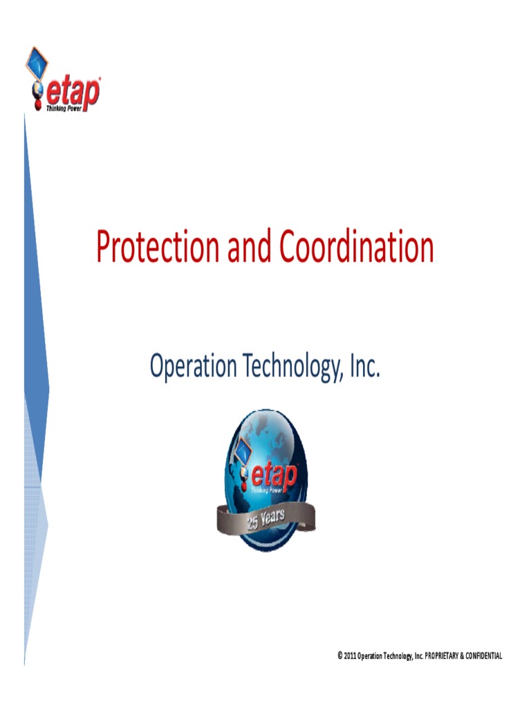 ETAP Protection & Coordination1 | PDF | Electric Motor | Fuse (Electrical)