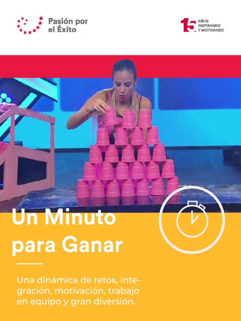 Retos Divertidos: Un Minuto para Ganar | PDF | Recreación | Team Building
