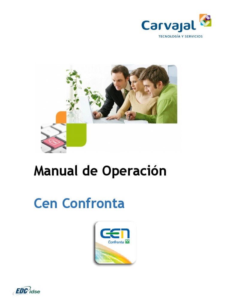 Manual Usuario Cen Confronta | PDF