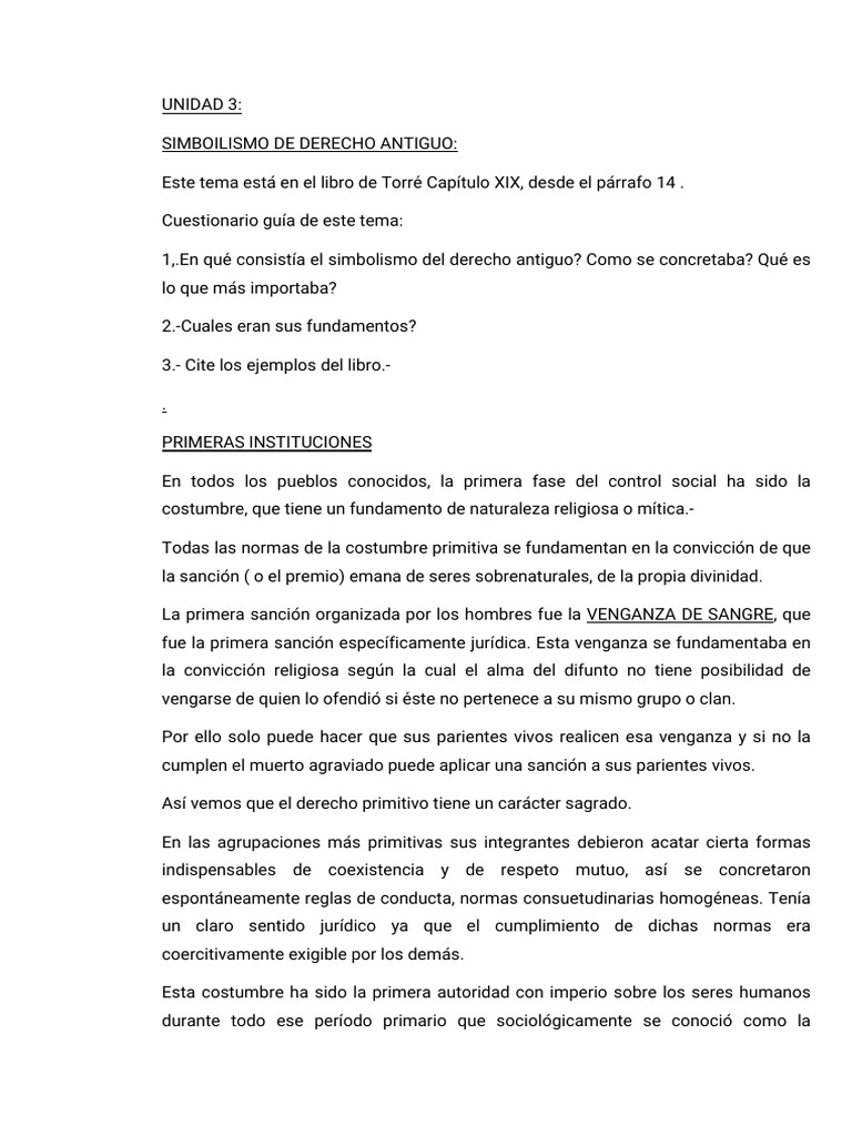 Unidad 3 - Introduccion Al Derecho | PDF Unidad 3 - Introduccion Al Derecho | PDF