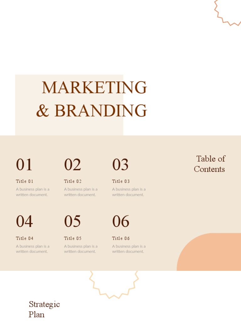 Mazen Presentation Template Brown Variant | PDF | Business Plan | Economies