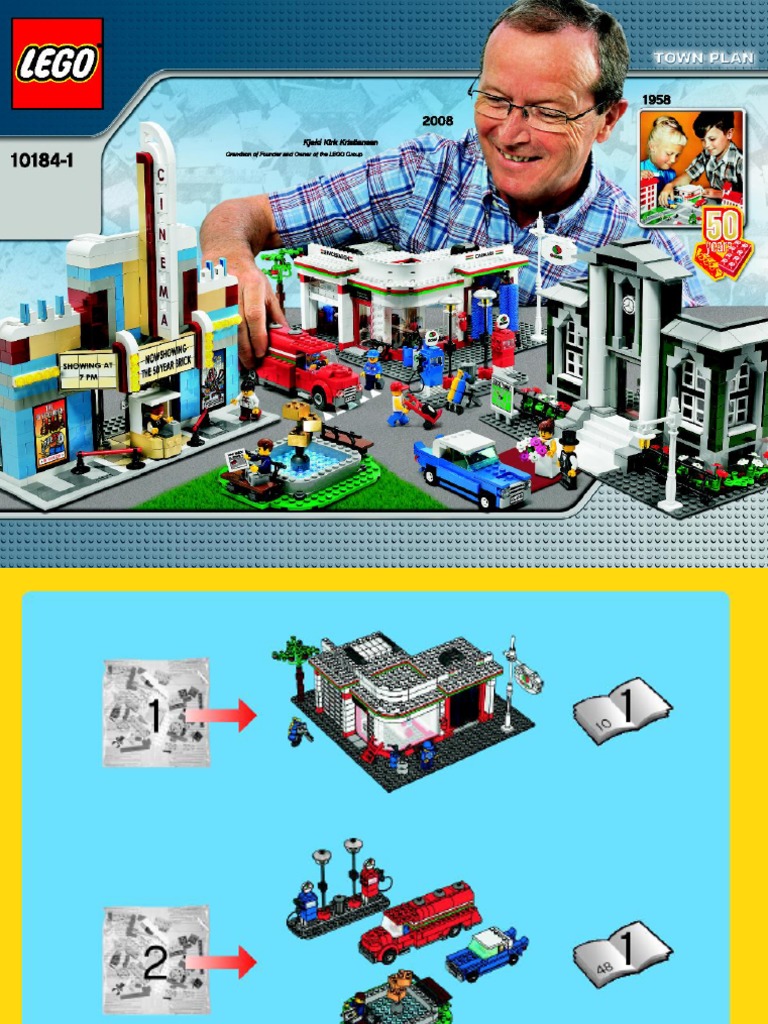 Lego Set 10184 Creator Town Plan | PDF