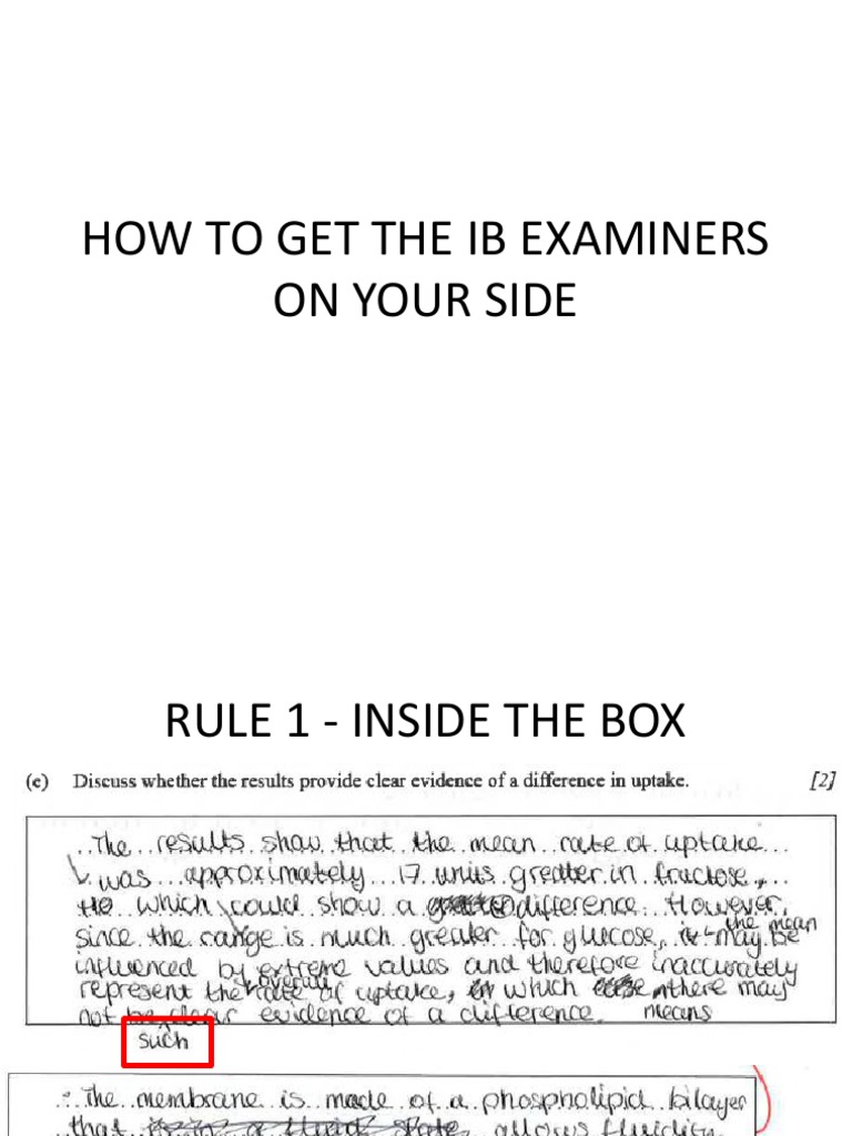 Hints For A Better Exam | PDF