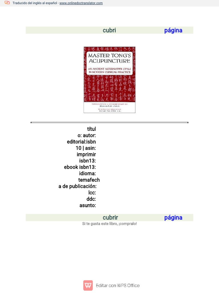 Master Tong's Acupuncture Miriam Lee | PDF | Acupuntura | Mano