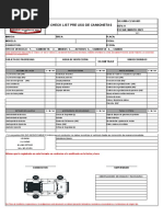 Check List de Vehiculo Liviano | PDF | Tecnología de vehículos ...