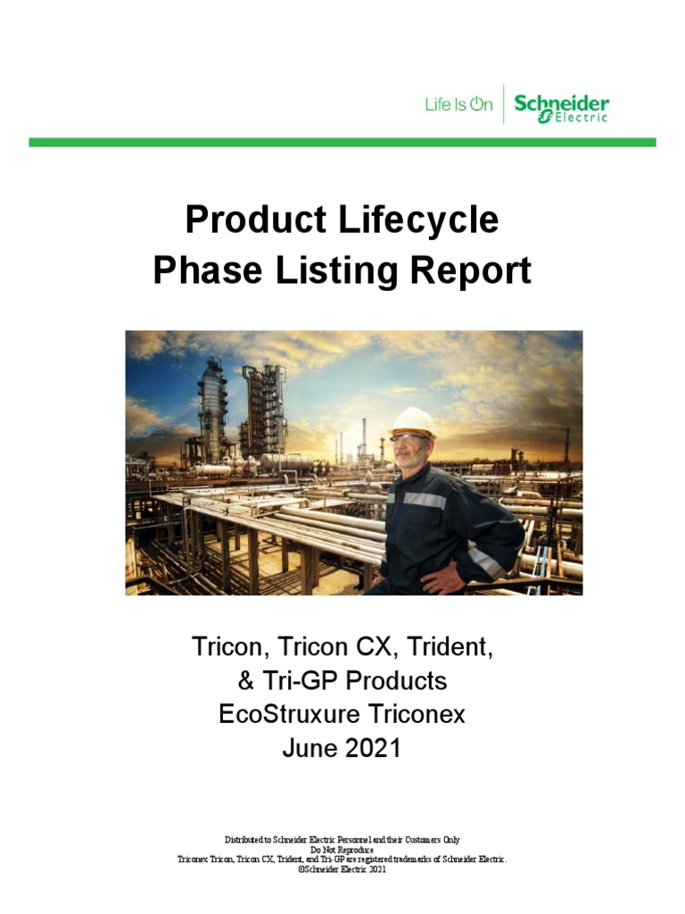 Tricon Phase Doc | PDF | Product Lifecycle | Life Cycle Assessment