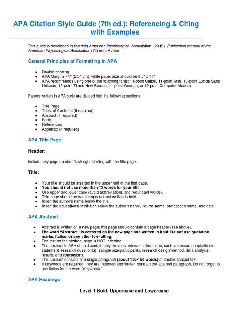 2) APA - Citation - Style - Guide - (7th - Ed) | PDF | Digital Object ...