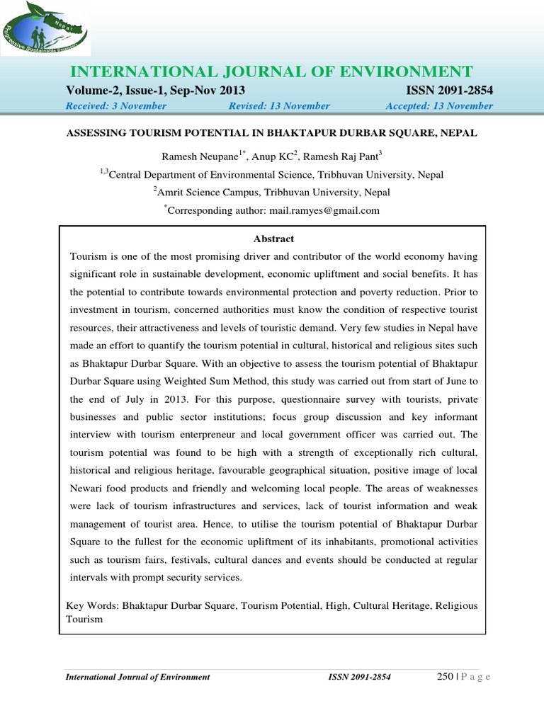 International Journal of Environment: Volume-2, Issue-1, Sep-Nov 2013 ISSN 2091-2854 | PDF ...