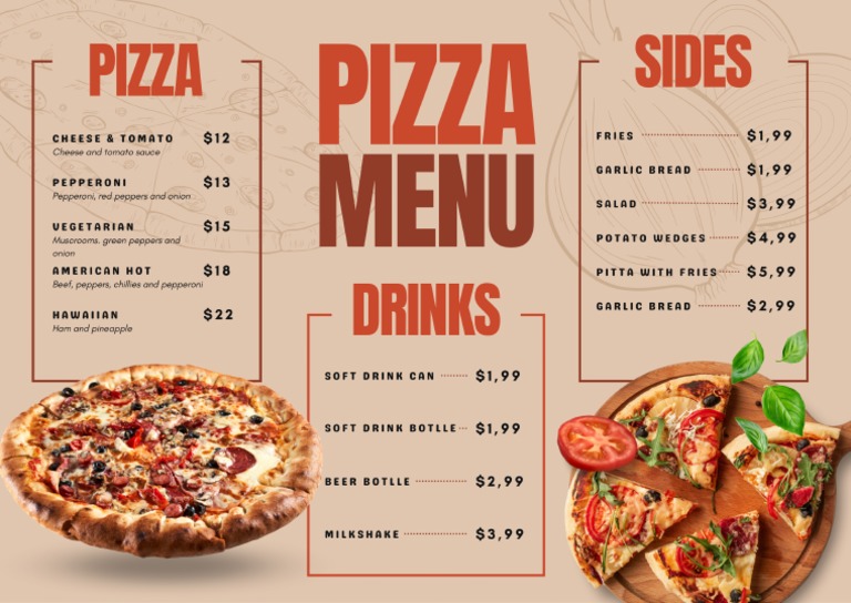 Restaurant Menu Template | PDF