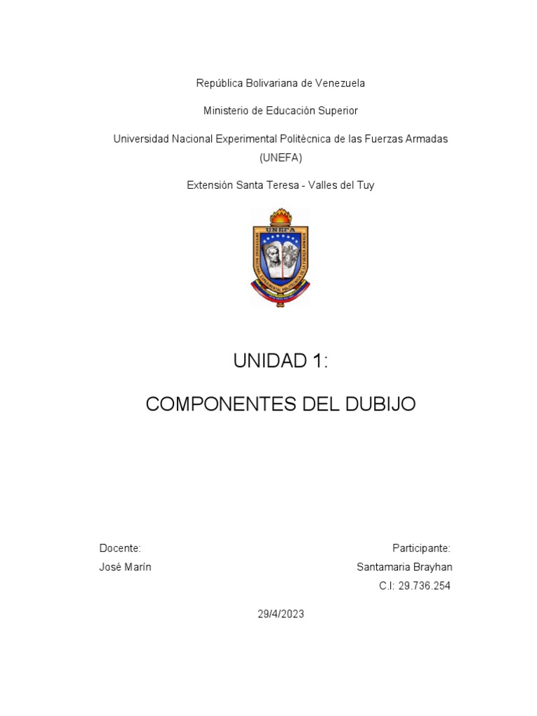 Componentes Del Dibujo | PDF | Geometria clasica | Matemáticas