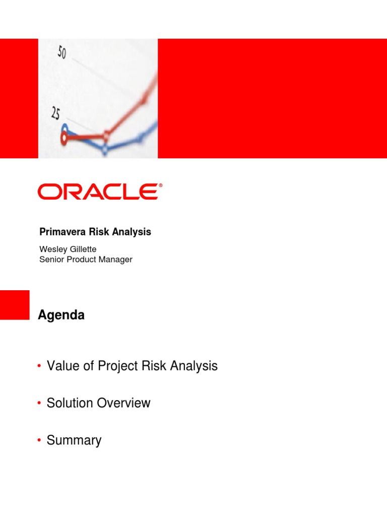 Oracle Primavera Risk Analysis Overview (Full) 1 | PDF | Risk Management | Sensitivity Analysis