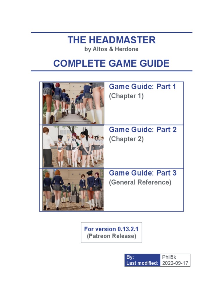 HM Guide Complete v0-13-2-1 Patreon | PDF | Teachers