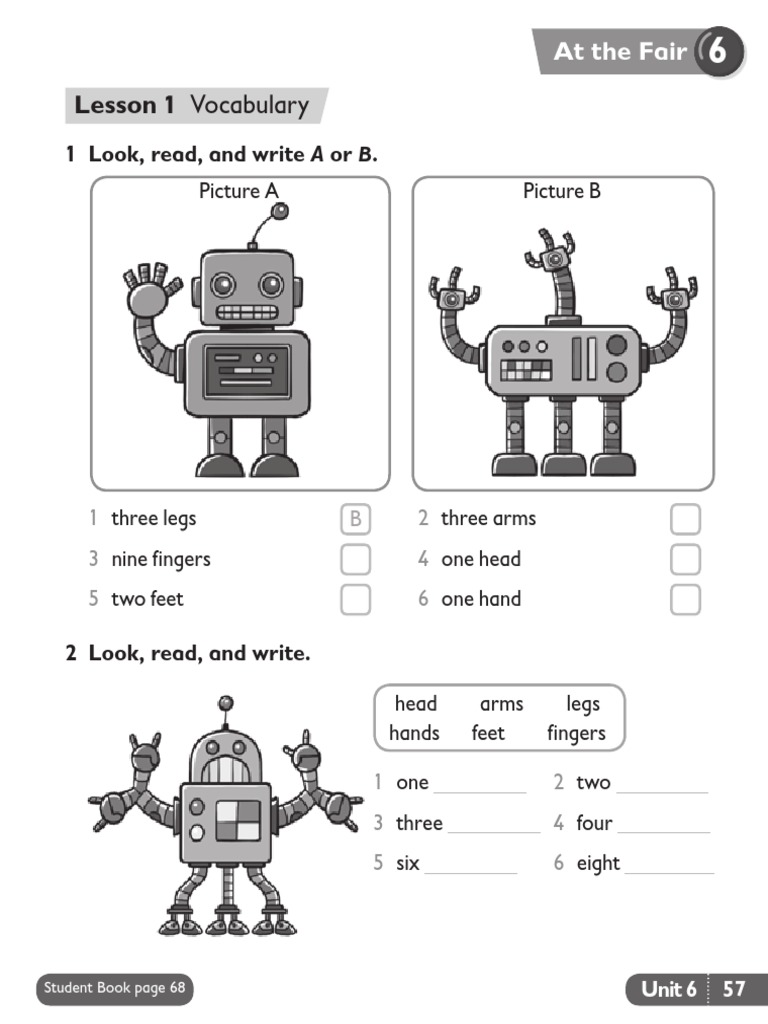 Share It Workbook 1 Unit 6 | PDF | Koala