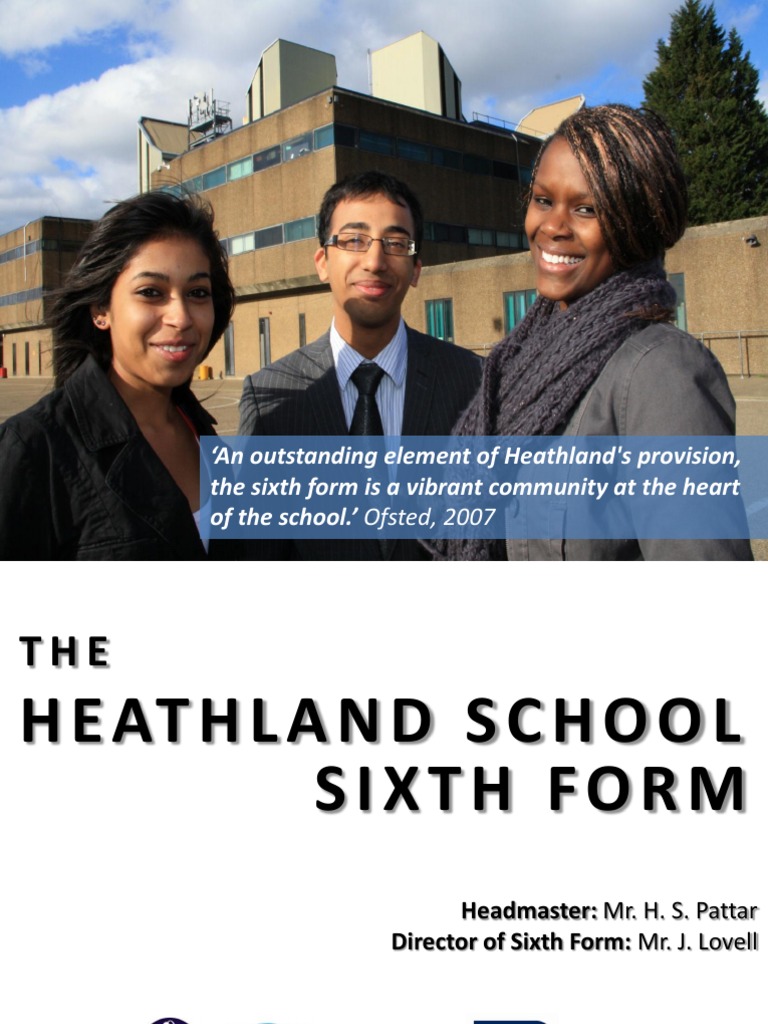 Heathland School Sixth Form Overview | PDF | Gce Advanced Level (United ...