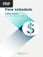 NJ Transit Fares | PDF | Public Transport | Transport