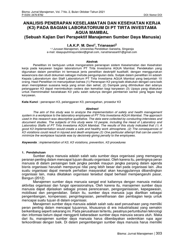 Endrawan, 19 Artikel Ida Ayu Komang Putri Mayuni Devi Oke | PDF