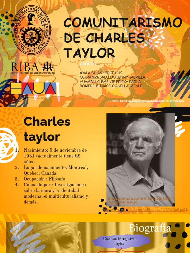 El Comunitarismo de Charles Taylor | PDF | Individualismo | Moralidad