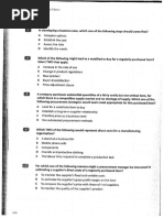 L4M6 CIPS Sample Exam Questions | PDF | Procurement | Supply Chain