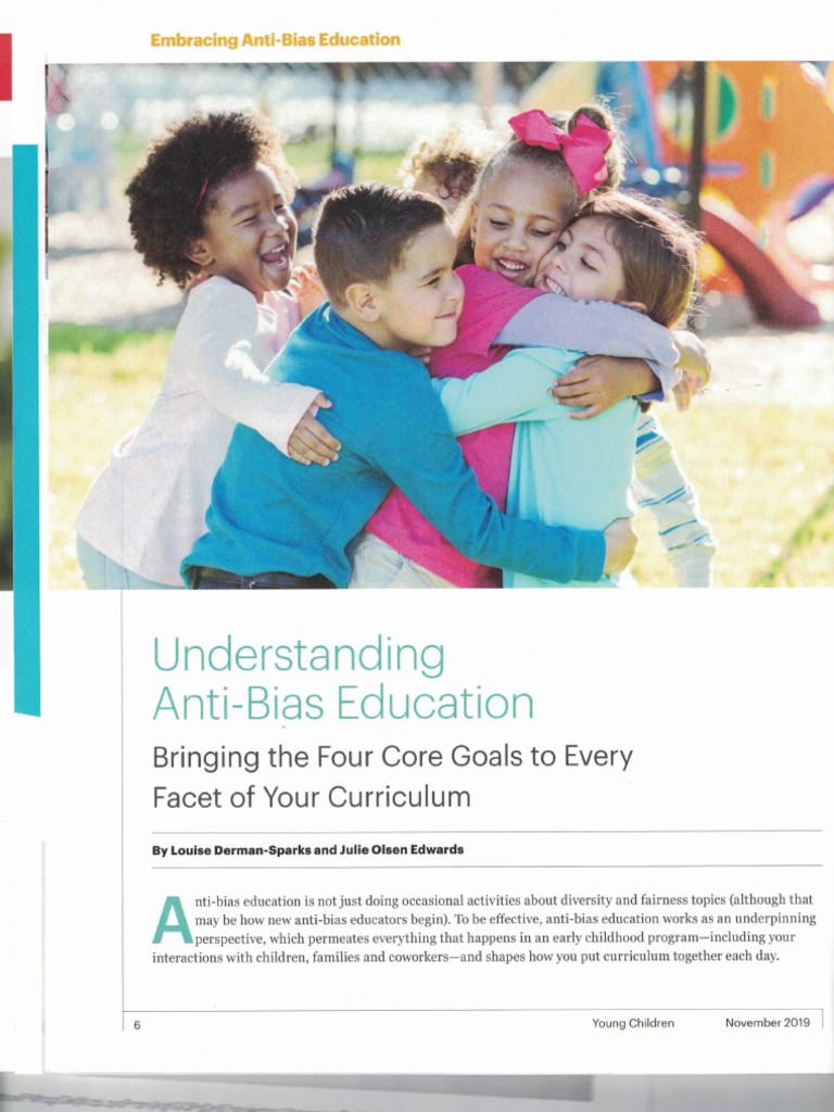 Understanding Anti-Bias Education (1) | PDF