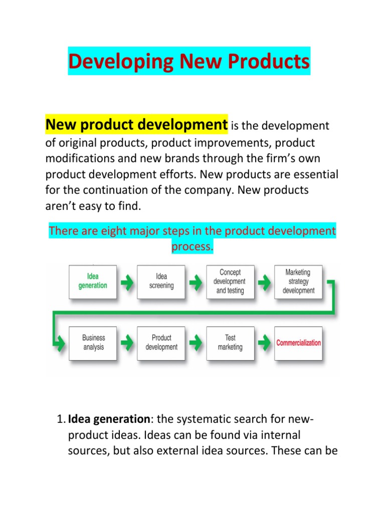 Week 6 Class 1 | PDF | New Product Development | Marketing