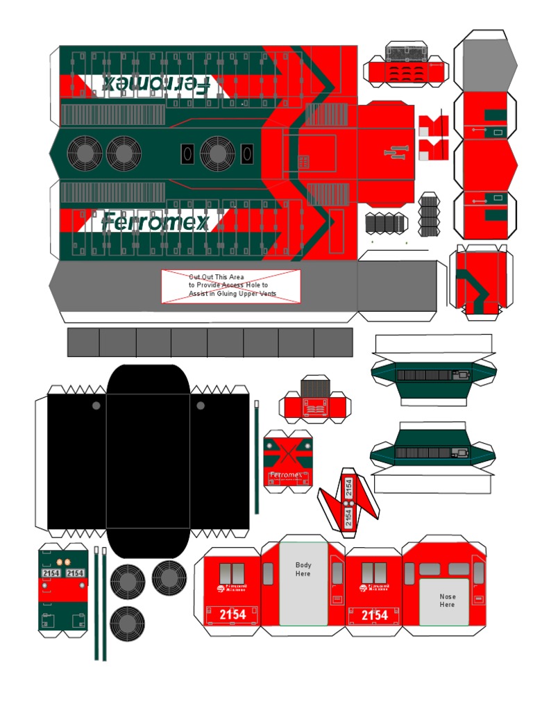 Emd GP38 Ferromex 1 | PDF