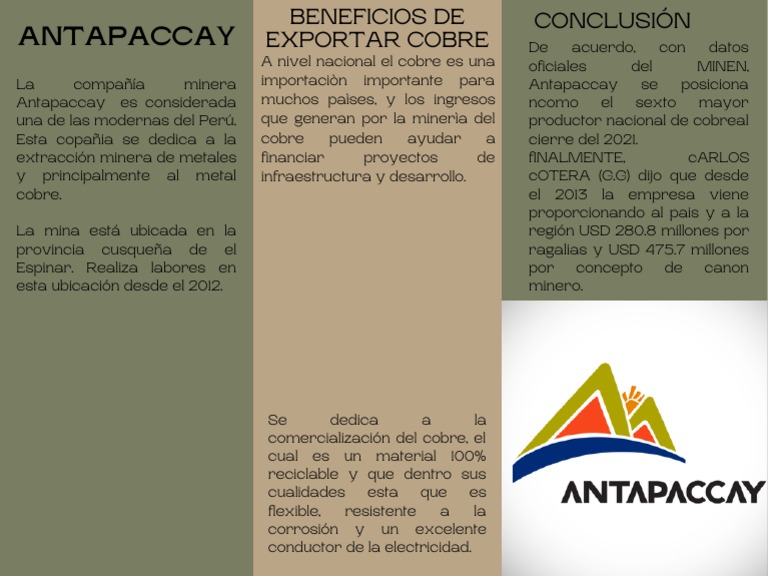 Antapaccay PDF | PDF