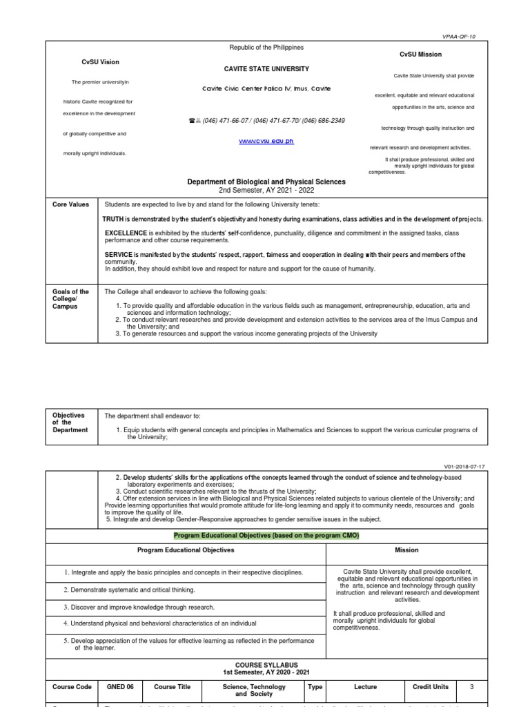 Understanding the Intersection of Science, Technology, and Society: An ...