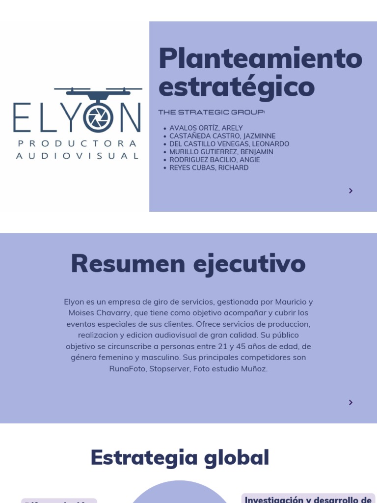 Planeamiento Estrategico | PDF | Mercado (economía) | Producto (Negocio)