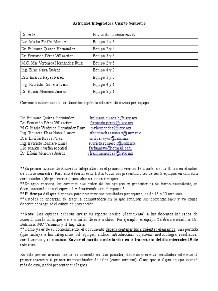 Actividad-Integradora-4to-semestre-Documento y Presentación | PDF