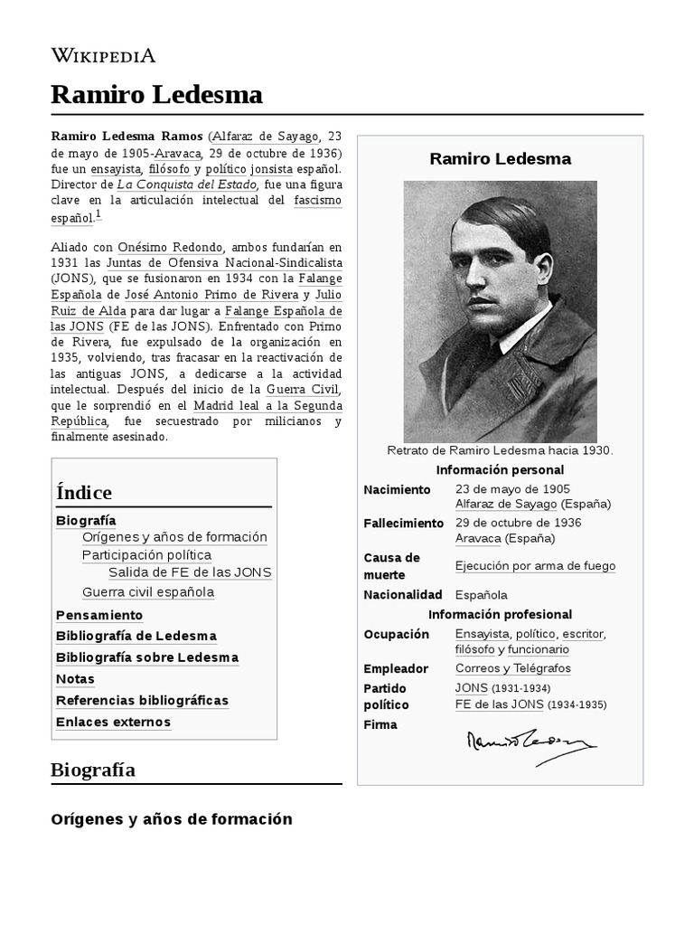 Ramiro Ledesma | PDF