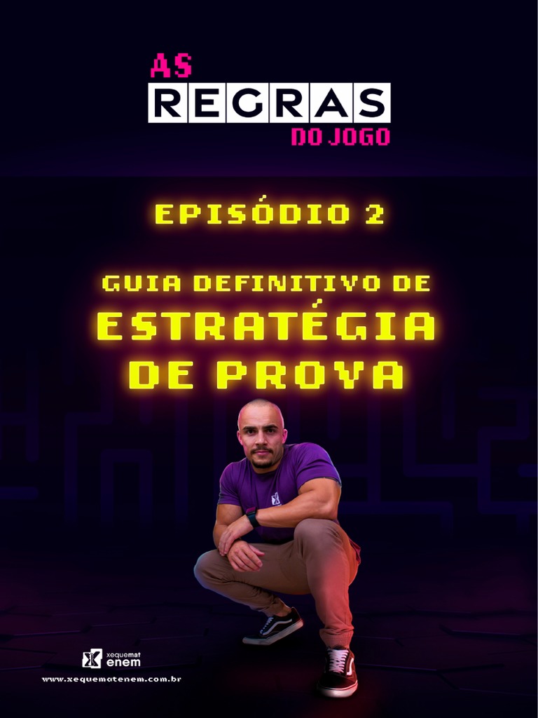AS REGRAS DO JOGO - Guia de Estratégia de Prova para o ENEM | PDF | Tempo | Matemática