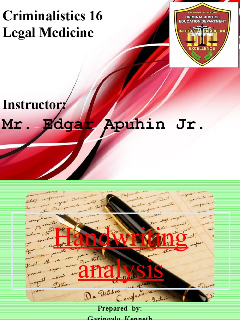 Handwriting Analysis | PDF